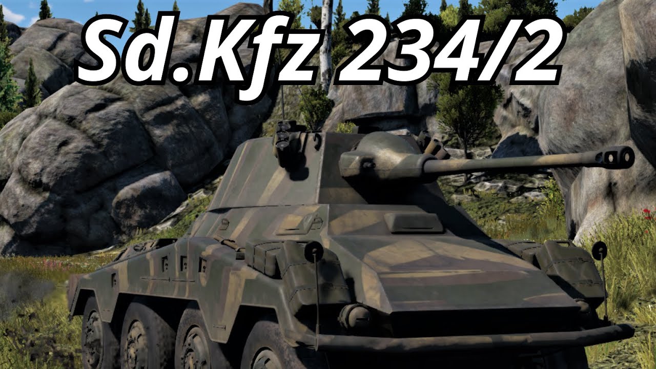 Sd.kfz 234/2 "PUMA" | Light Tank Gameplay [1440p 60FPS] No Commentary ...