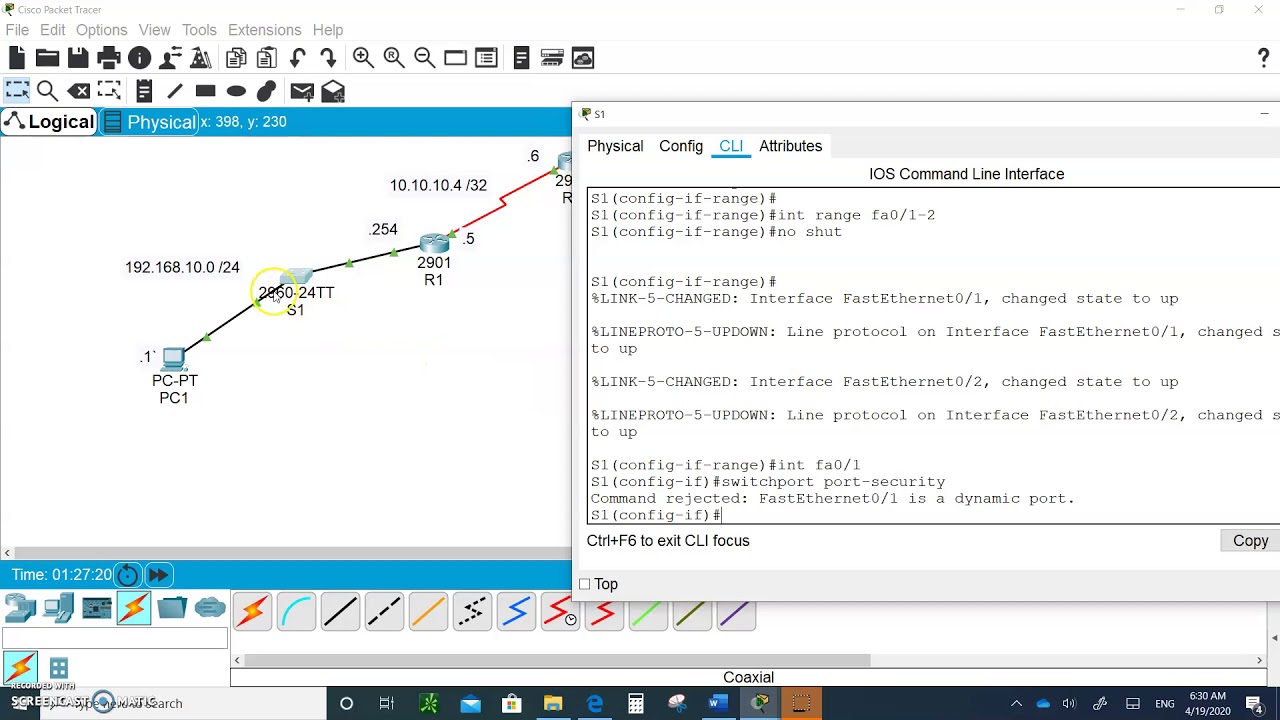 Ccna 7 Ensa Enterprise Networks Security And Automation Module 2 Ospf Configuration Part 5
