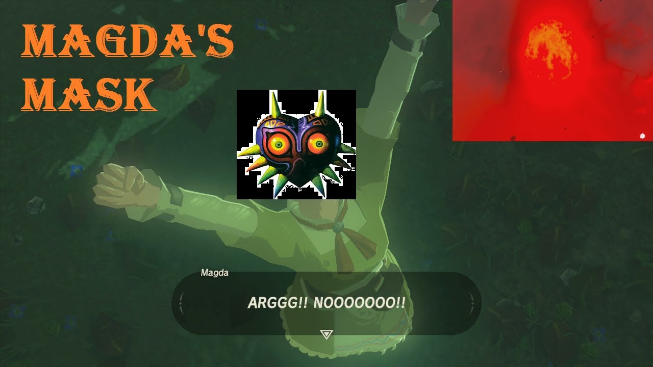 The Legend of Zelda: Magda's Mask!!! Who Will Stop the Flower Lady Now ...