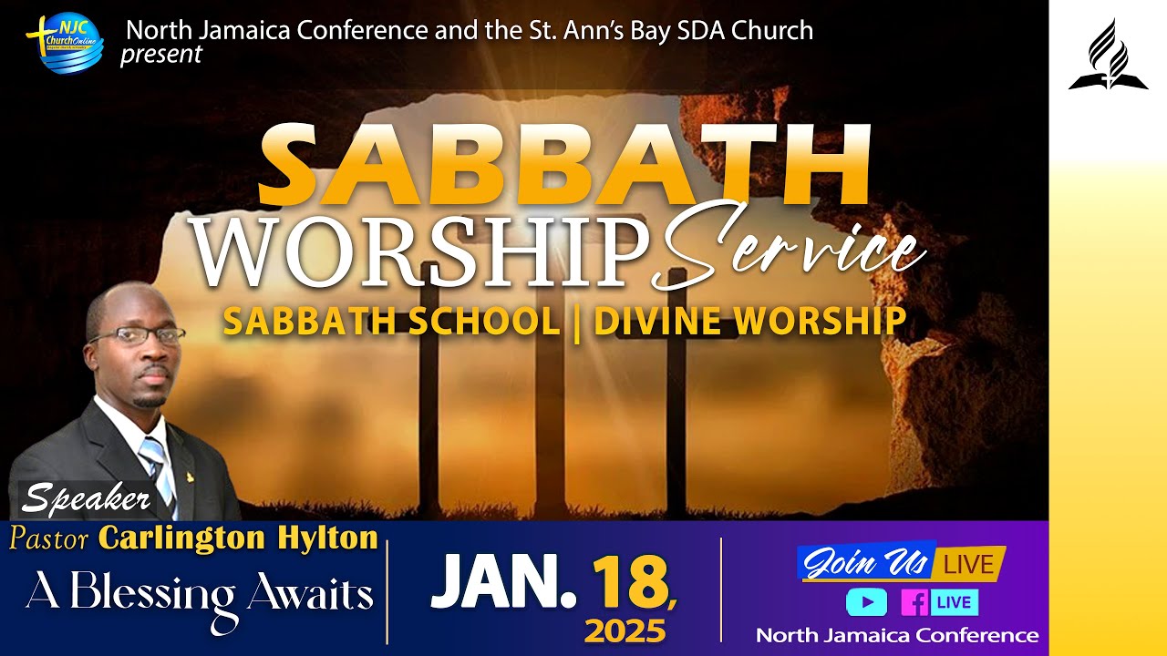 Sabbath Morning Service || NJC Online Church || Pastor Carlington ...