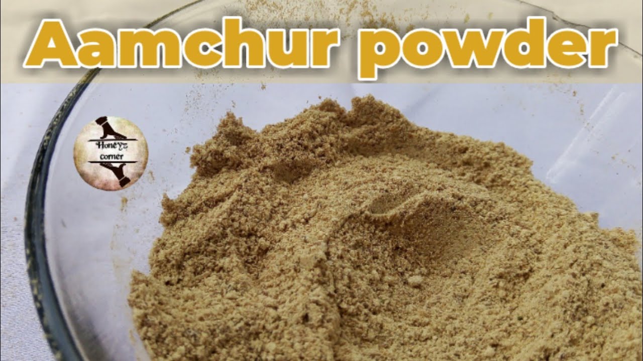 amchur powder recipe || homemade amchoor powder || dry mango powder ...