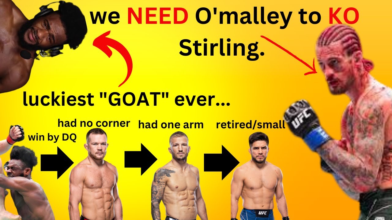 Sean O'malley NEEDS to KO Aljamain Sterling at UFC 292 - YouTube