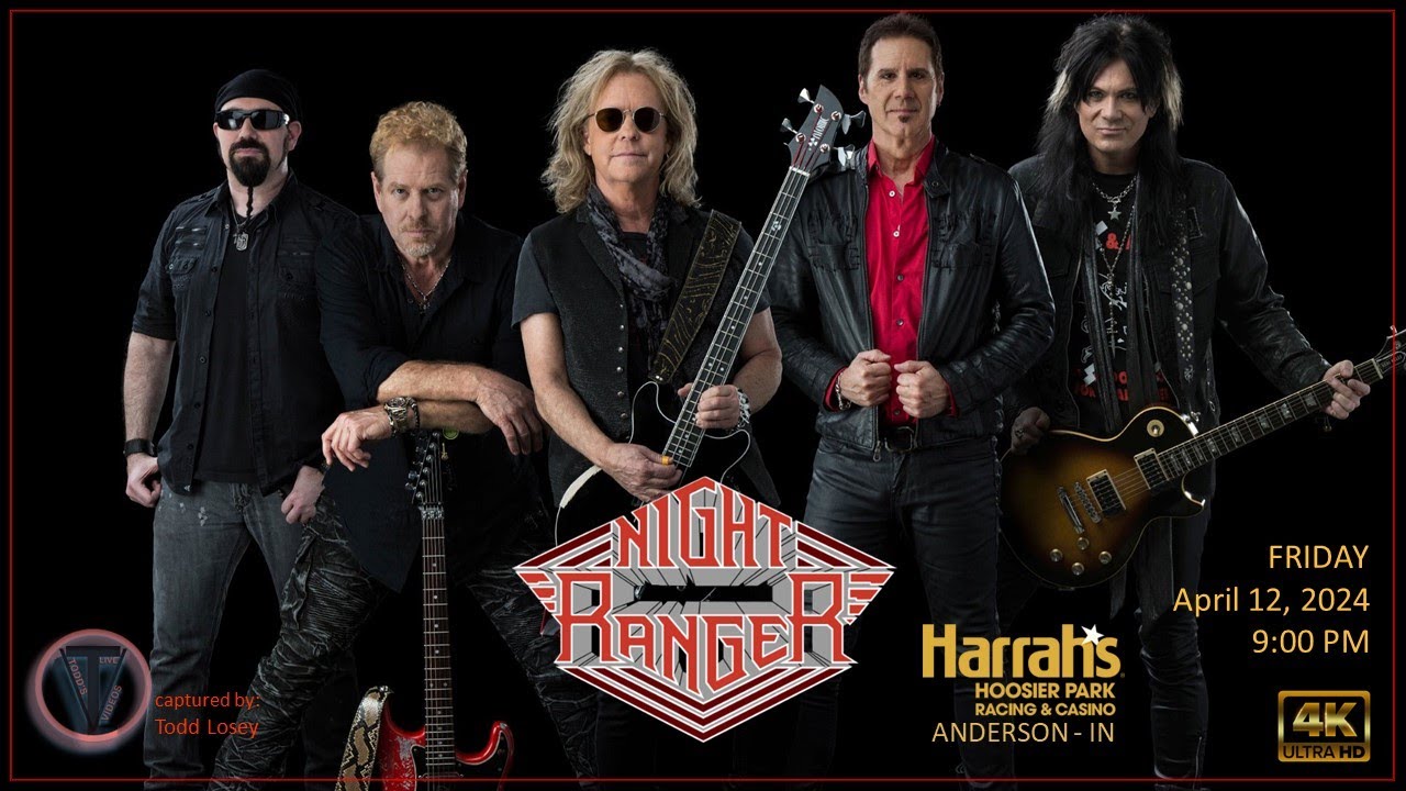 Night Ranger - "High Enough" - {4K} - Anderson, IN - Harrah's Casino ...