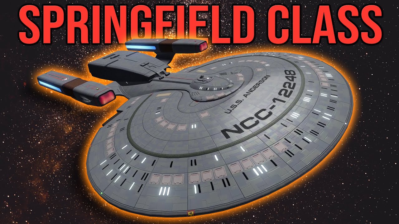 The Strange Springfield Class Starship - YouTube