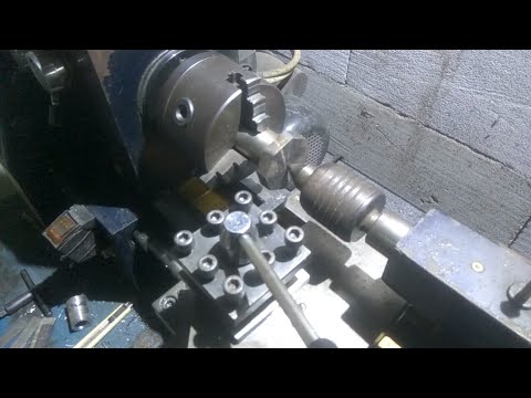 Turning without clamping the workpiece in the chuck. - YouTube
