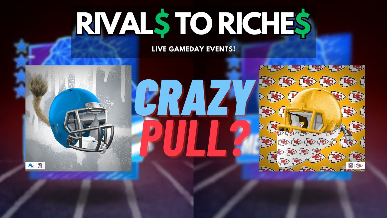 Live Gameday Event + HUGE PULL?!? - NFL Rivals to Riches Episode 14 ...