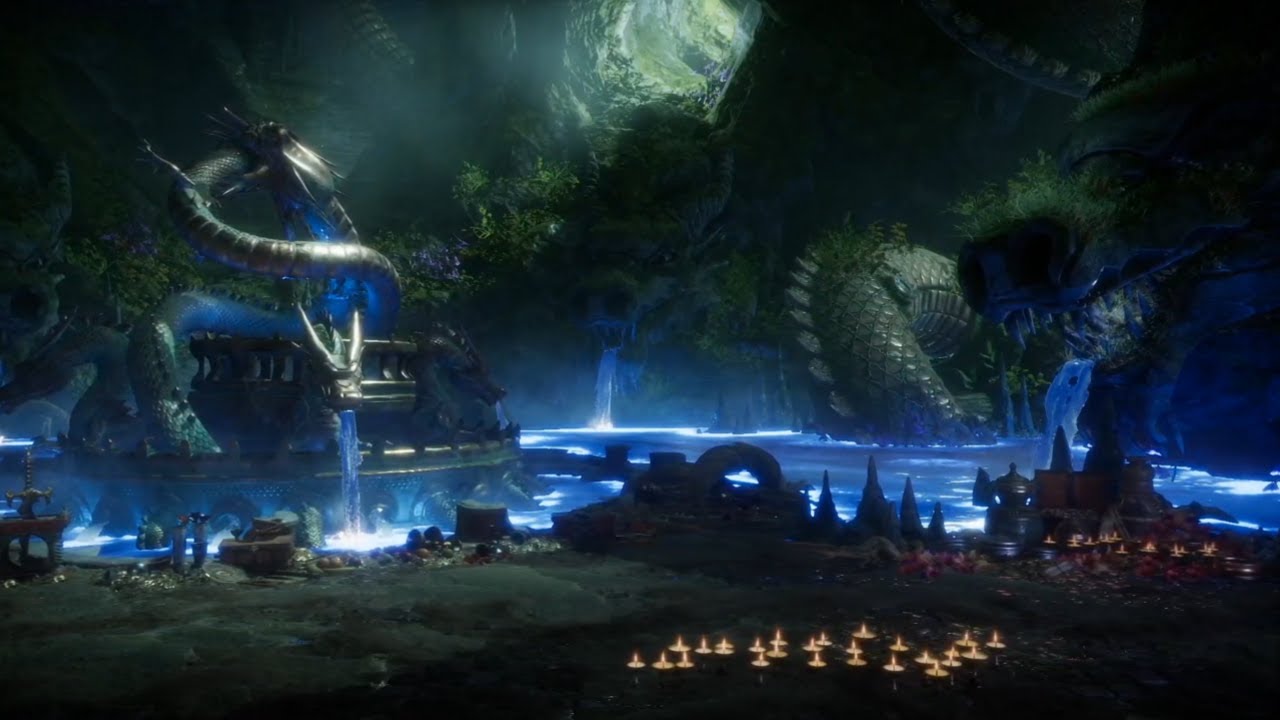 Wu Shi Dragon Grotto | Mortal Kombat 11 - YouTube