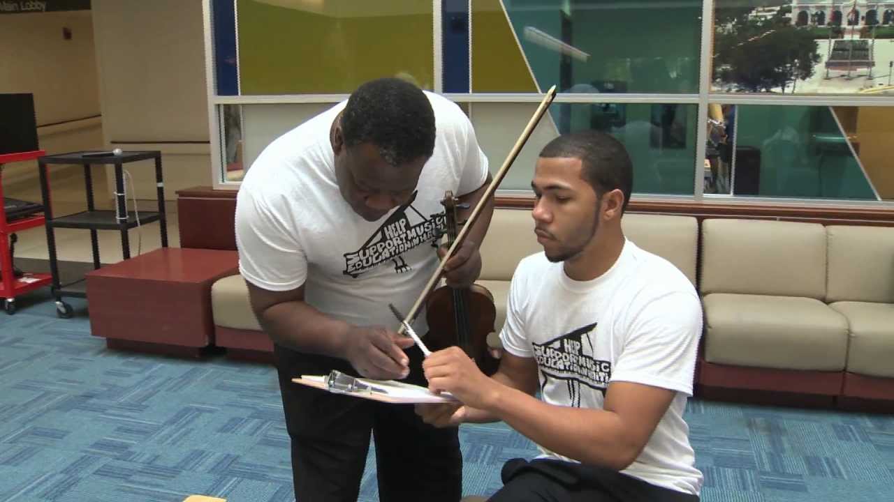 Romel Joseph and family plays a concert for Miami Jackson Hospital ...