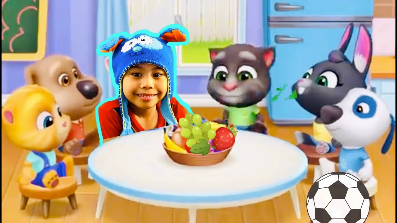 My Talking Tom 2 in REAL LIFE | How Talking Tom settled in our house ...