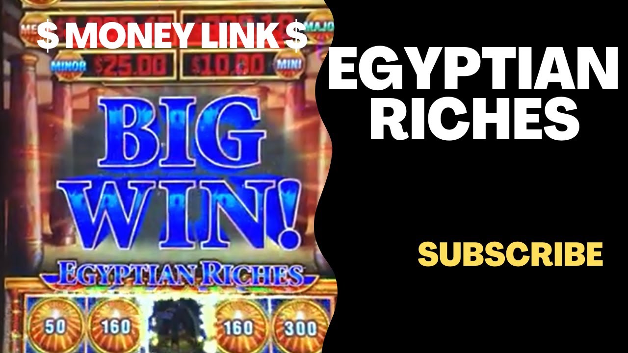 Money Link - EGYPTIAN RICHES Slot Machine #casino #gaming #slotmachine ...