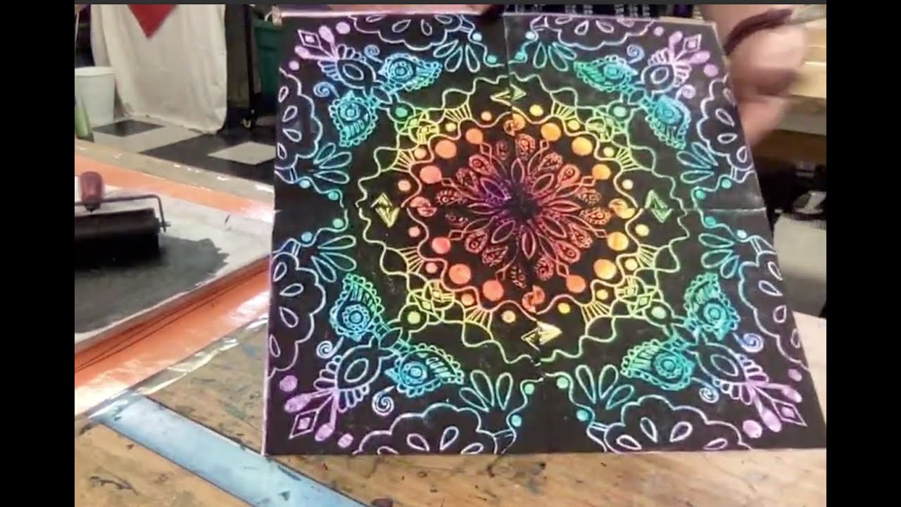 Radial Design Printing Demo - YouTube