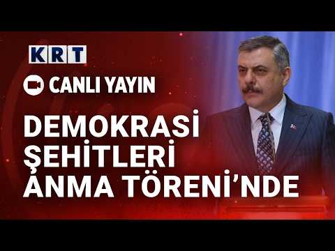 #CANLI | İçişleri Bakanı Mustafa Çiftçi Adnan Menderes ve Demokrasi Şehitlerini Anma Programı'nda