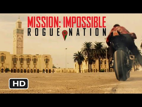 Mission Impossible Rogue nation bike chase in Morocco