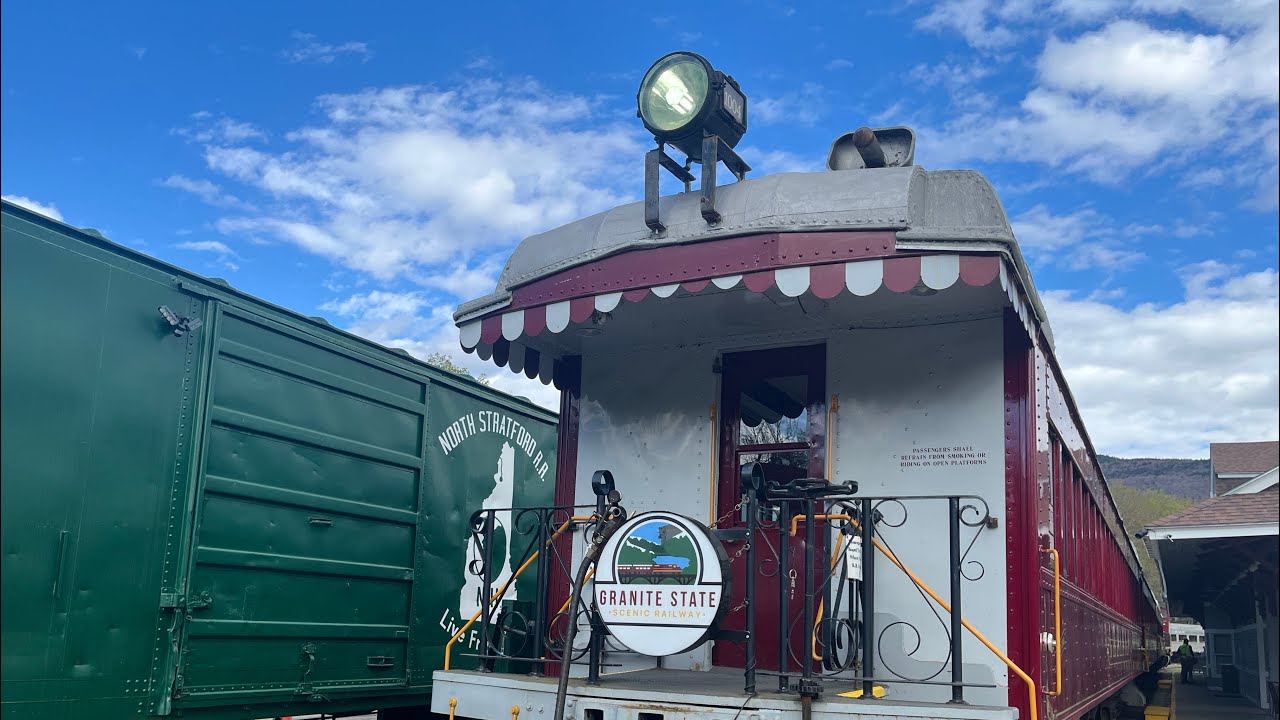 Granite State Scenic Railroad Opening Day 2024 Photos - YouTube