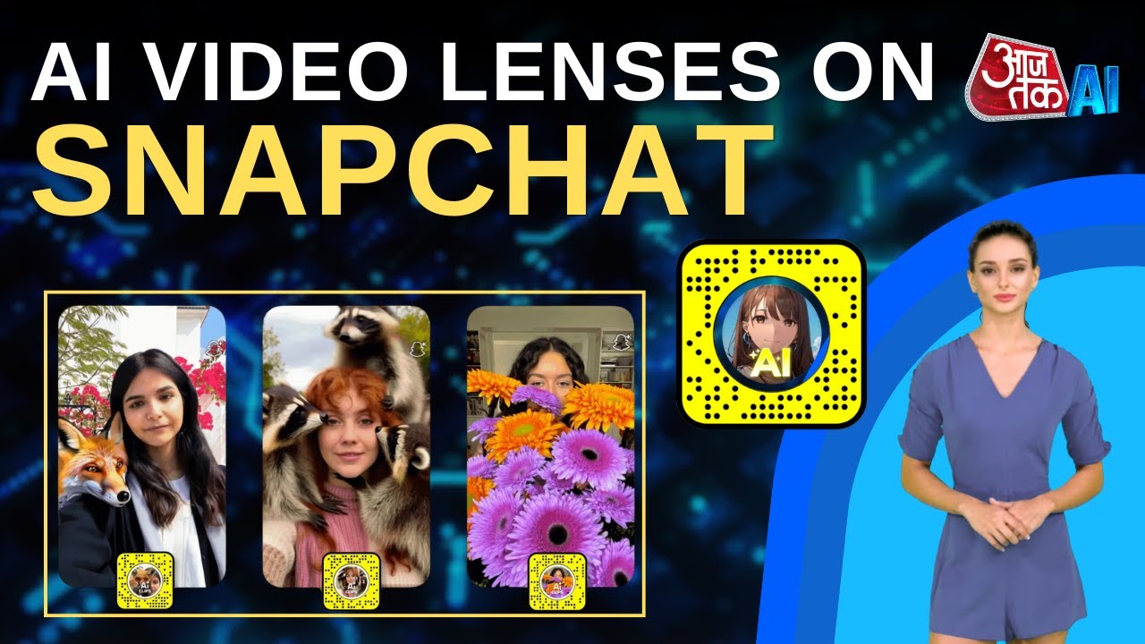 Snapchat Launches New AI Video Lenses for Premium Users | AajTak AI ...