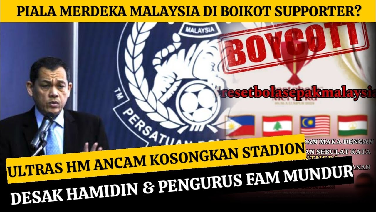 Komentar Fans Malaysia Setelah Piala Merdeka 2024 Di Boikot Oleh ...