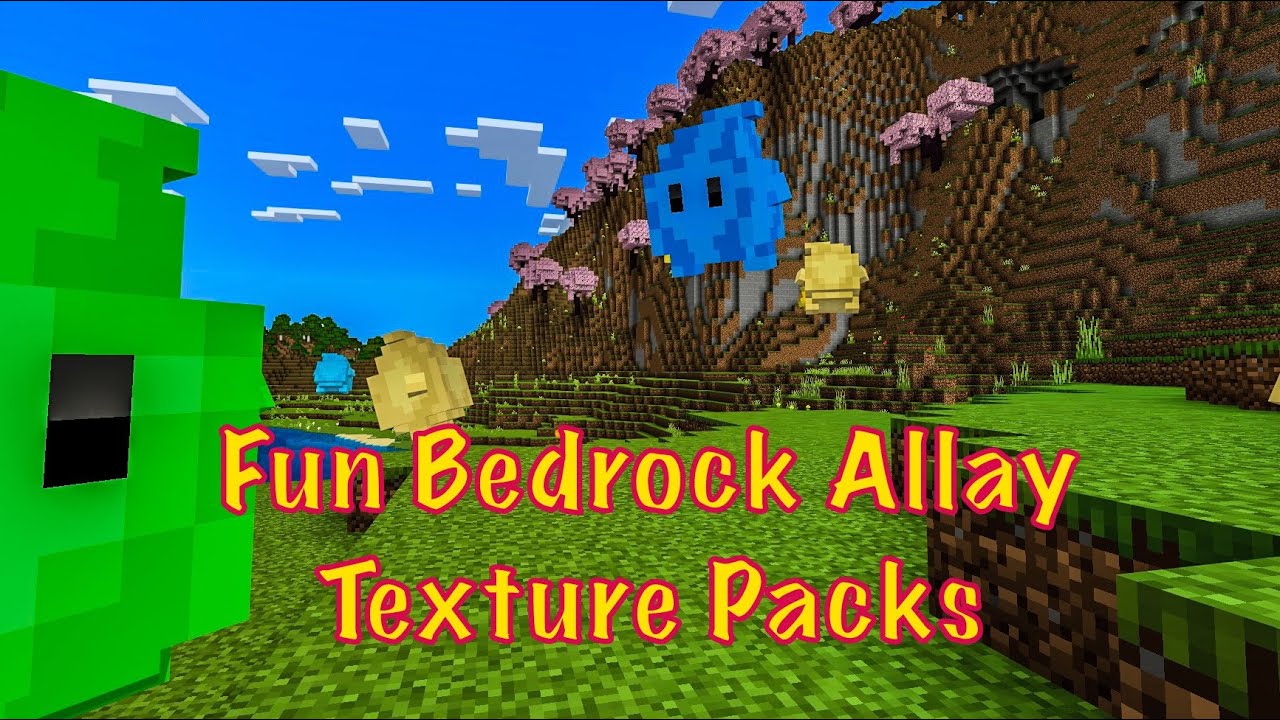 Fun Bedrock Allay Texture Packs - YouTube