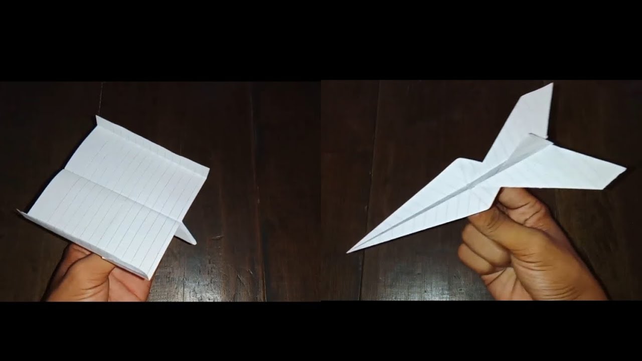 Jet aircraft | rectangular plane | flying paper airplane | how to make ...
