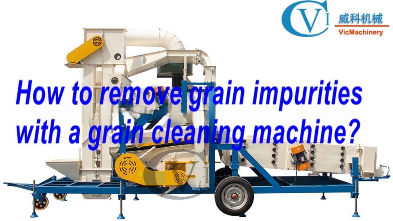 How to remove grain impurities with a grain cleaning machine? |grain ...