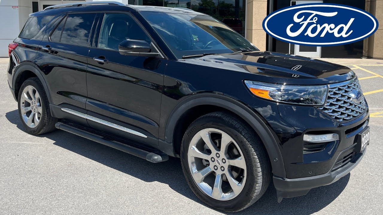 2020 Ford Explorer Platinum 4WD 3.0L EcoBoost w/ 21" Alum Alloy Wheels ...