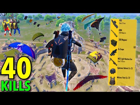 40 Kills!😍 MY NEW SEASON BEST GAMEPLAY in PUBG Mobile🔥BGMI