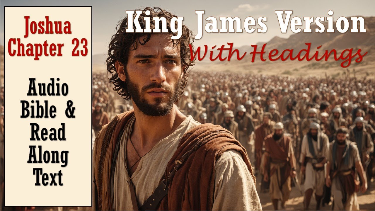 JOSHUA 23 | KJV DRAMATIZED AUDIO BIBLE (With Text & Images) - YouTube