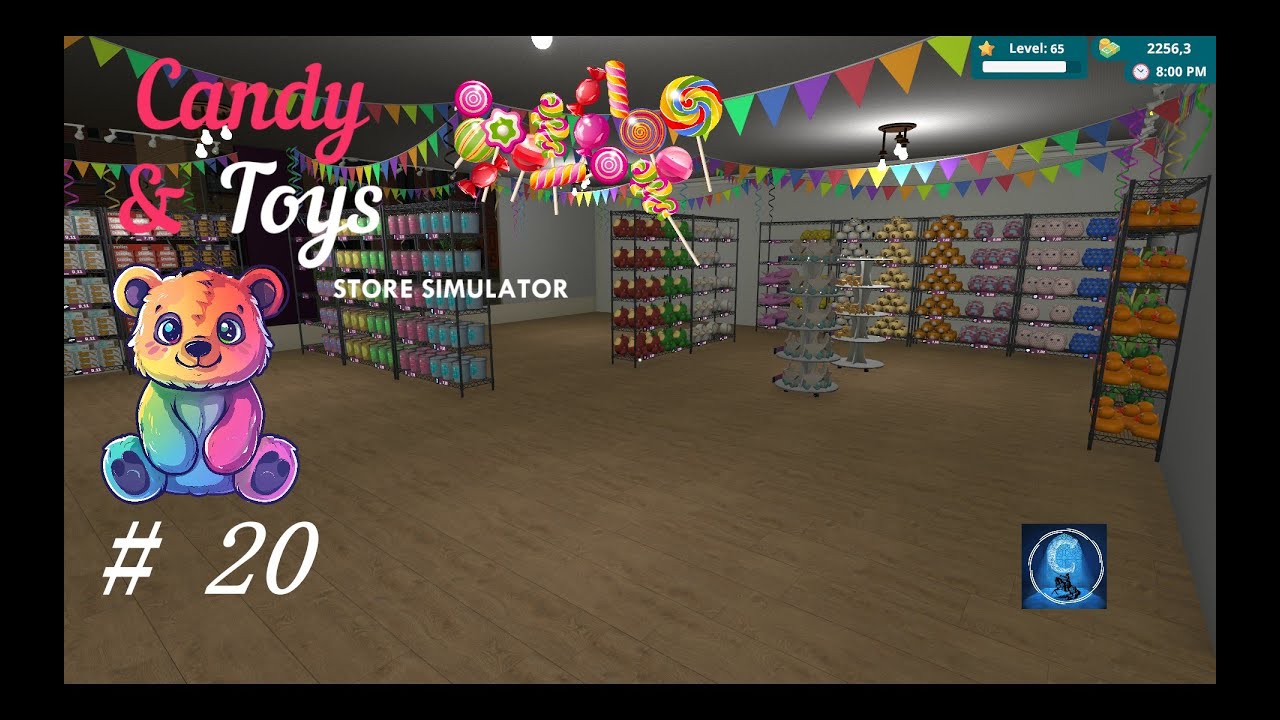 candy toys store simulator #20 : agrandissement et une licence - YouTube