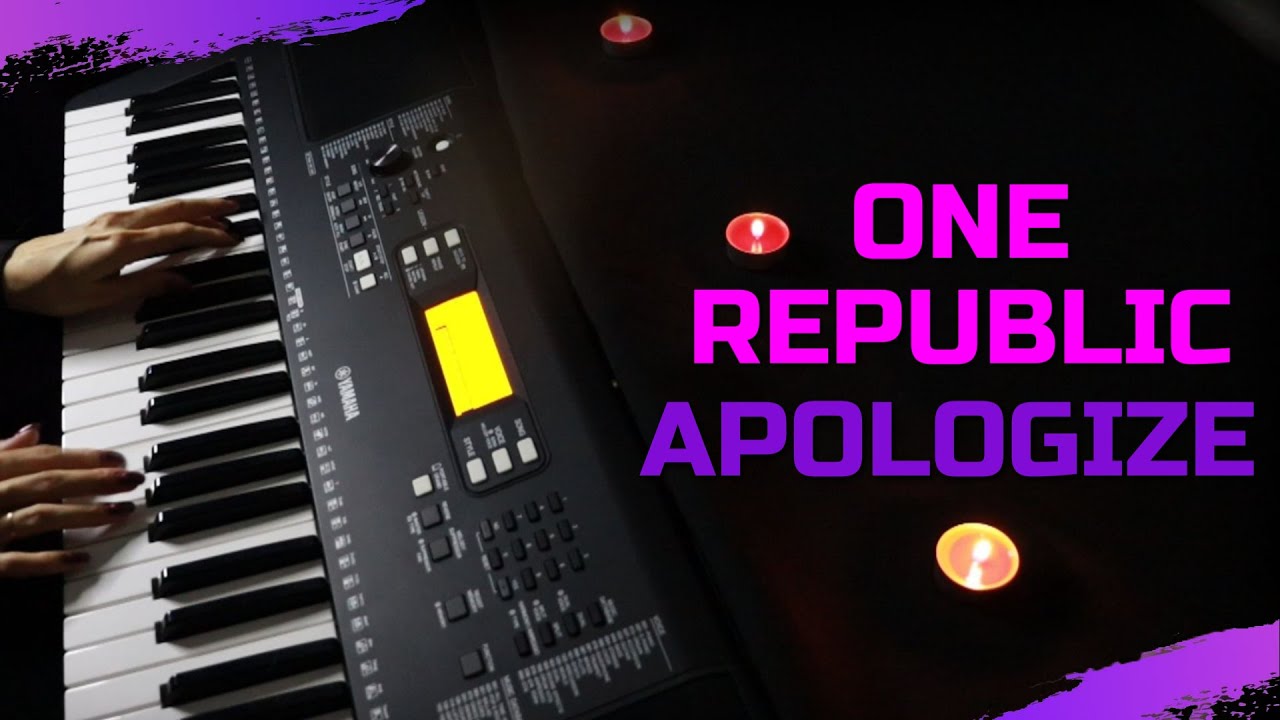 One Republic & Timbaland - Apologize / piano cover by Liya Modest - YouTube
