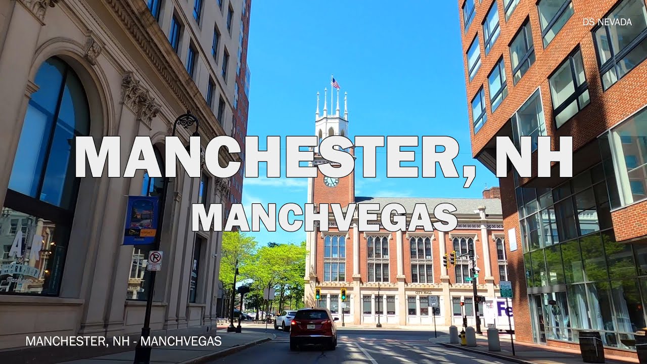 Manchester, New Hampshire - Driving Tour 4K - YouTube