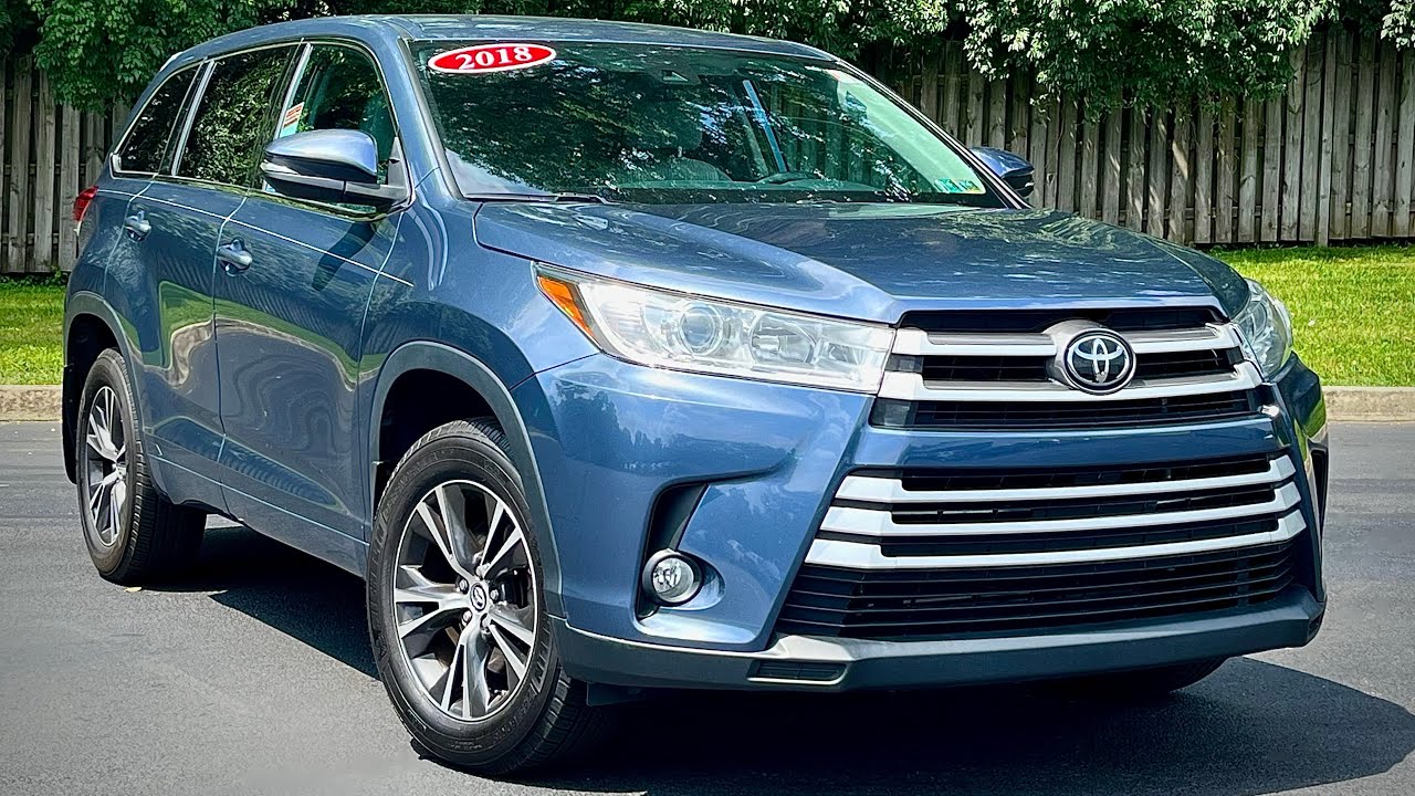 Review of 2018 Toyota Highlander LE Plus AWD - YouTube