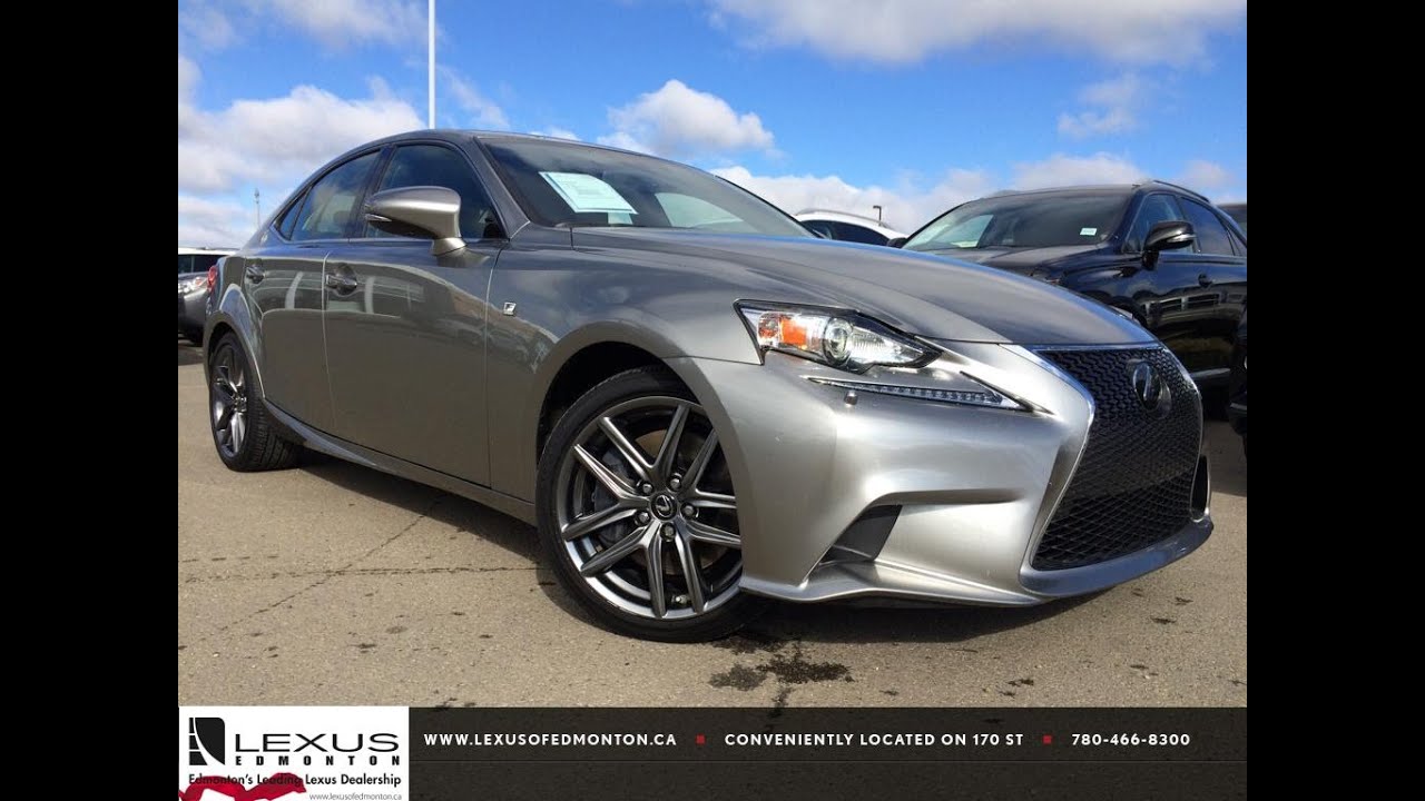 Lexus Certified Pre Owned Silver 2015 IS 350 AWD F Sport Sreies 3 ...