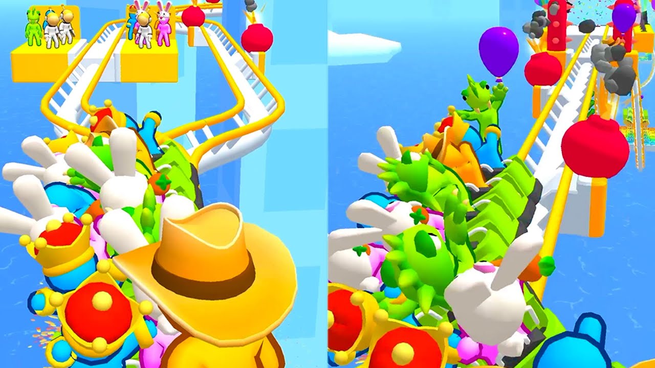 MAX LEVEL in Runner Coaster Game! KMG18 - YouTube