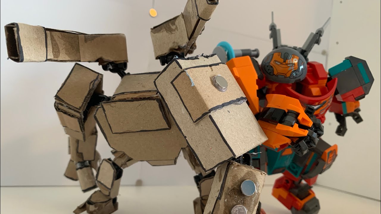 Lofty mech vs hulkbuster ep1 - YouTube