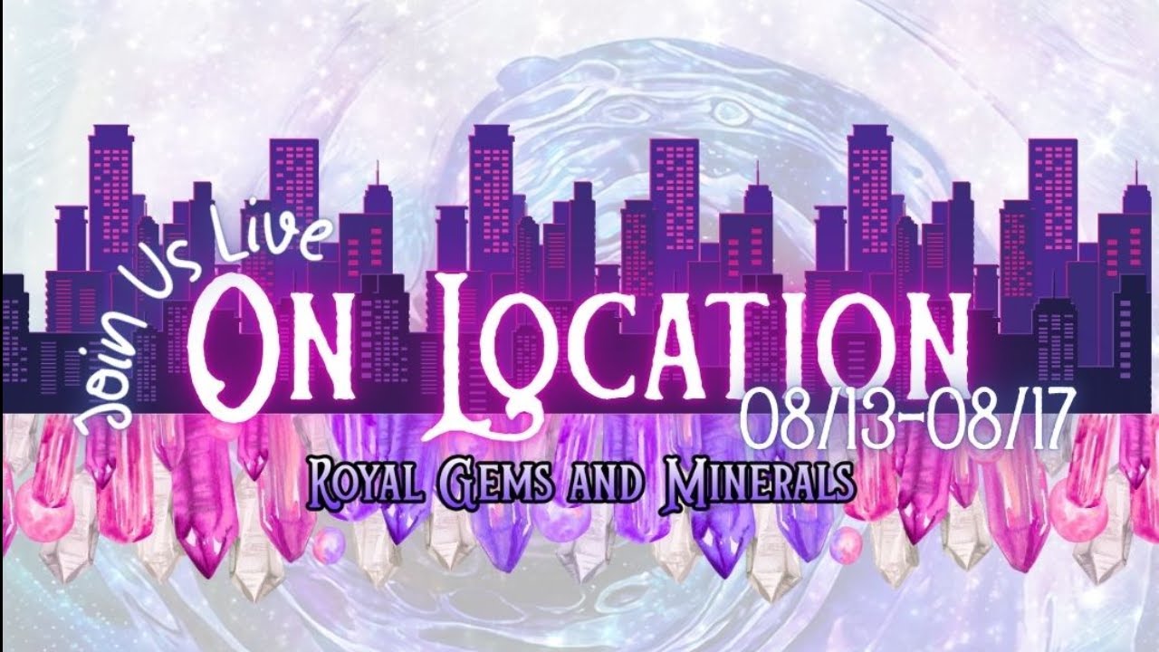 Thursday Morning 08/14 Live on Location Crystal & Gem Show in Milwaukee ...