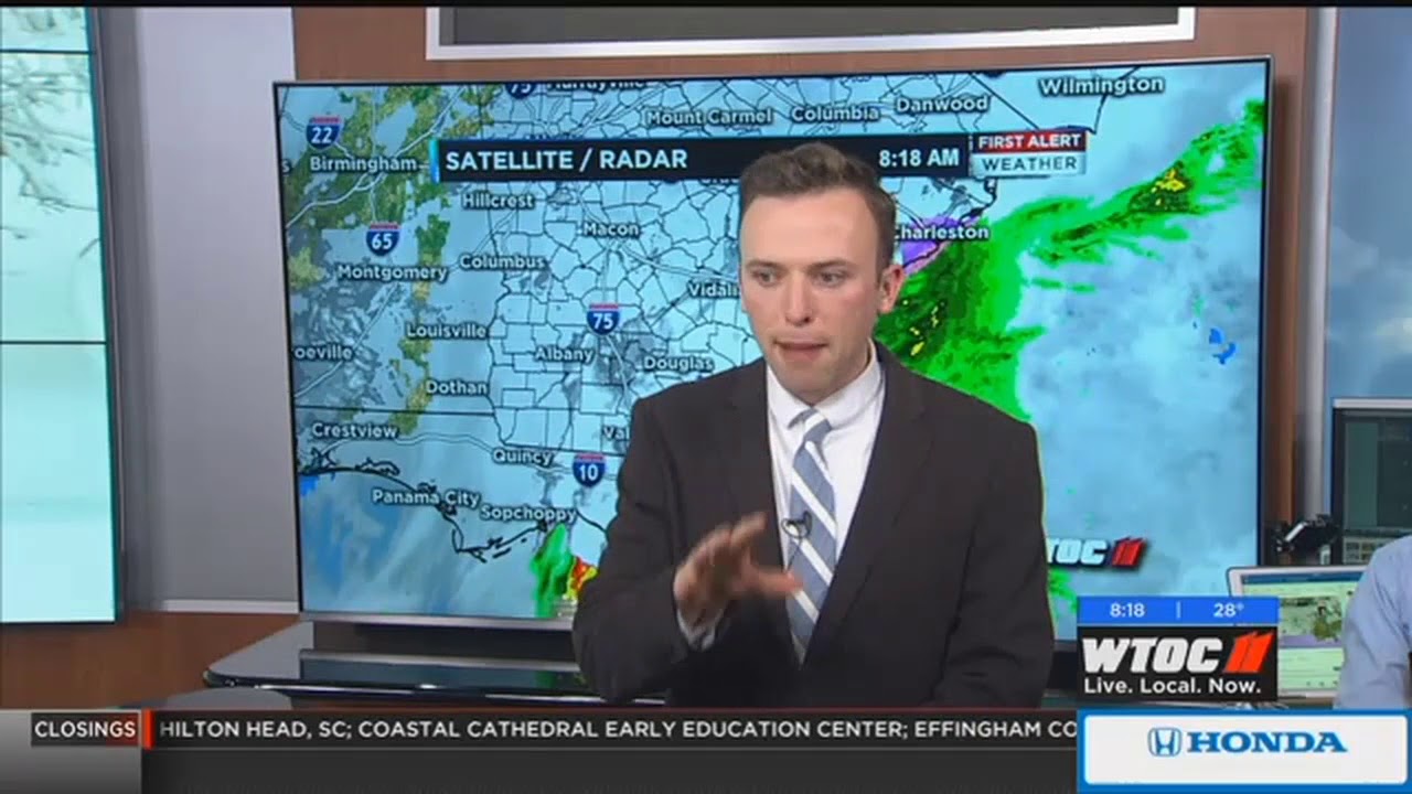 Cutter Martin: 1.3.2017 Winter Storm Coverage - YouTube