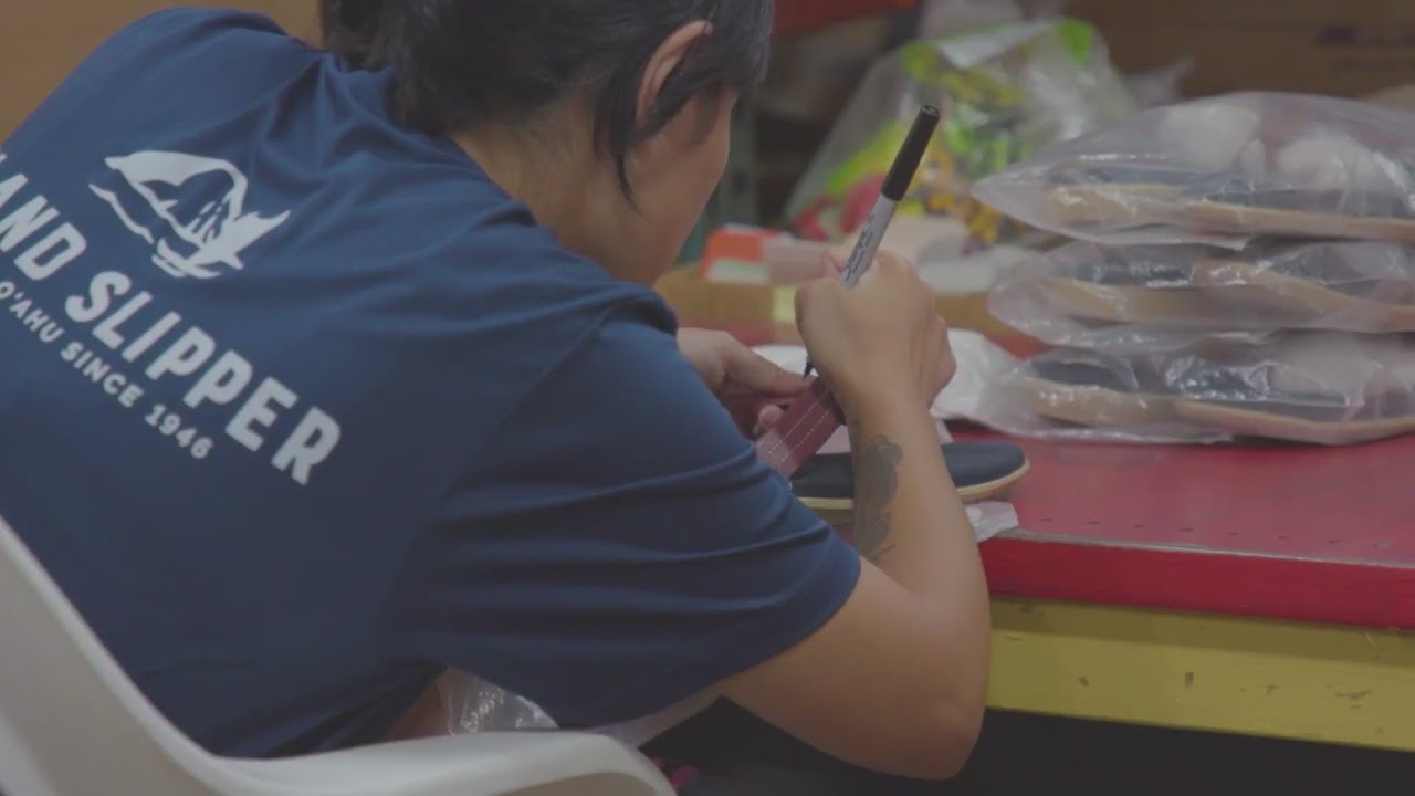 Island Slipper Factory Tour - YouTube