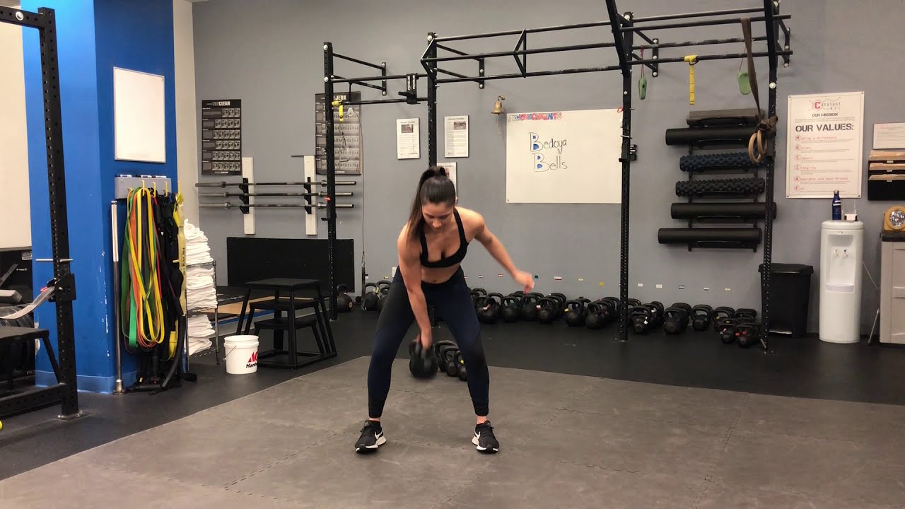 Kettlebell High Pull + Swing - YouTube