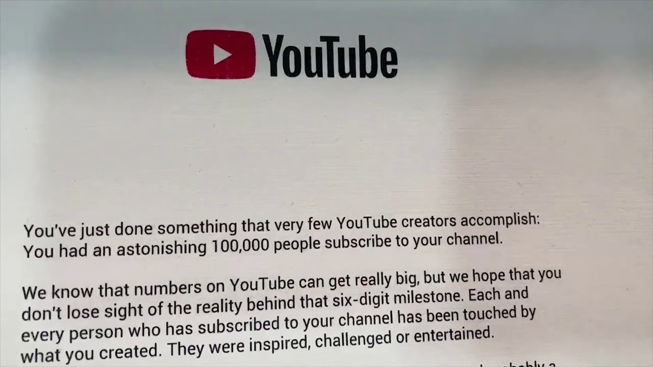 A special thank you to the YouTube Community & My fans 2019-4-26 - YouTube