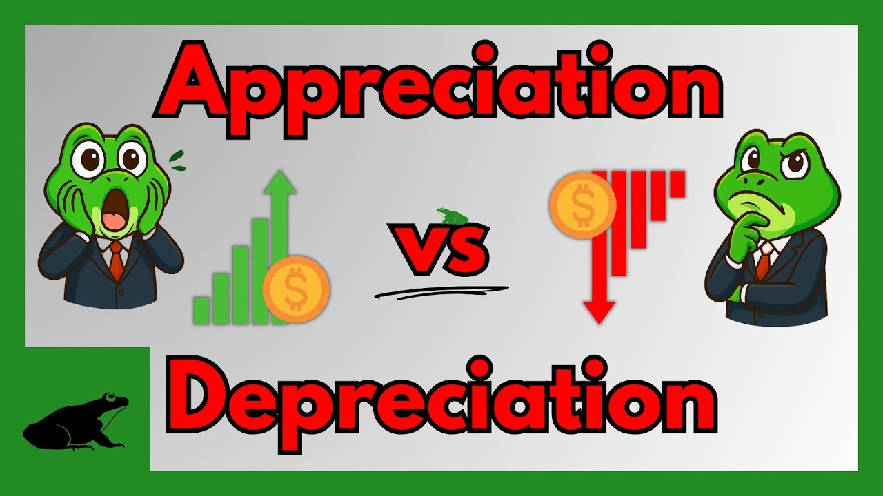 Appreciation Vs Depreciation - YouTube