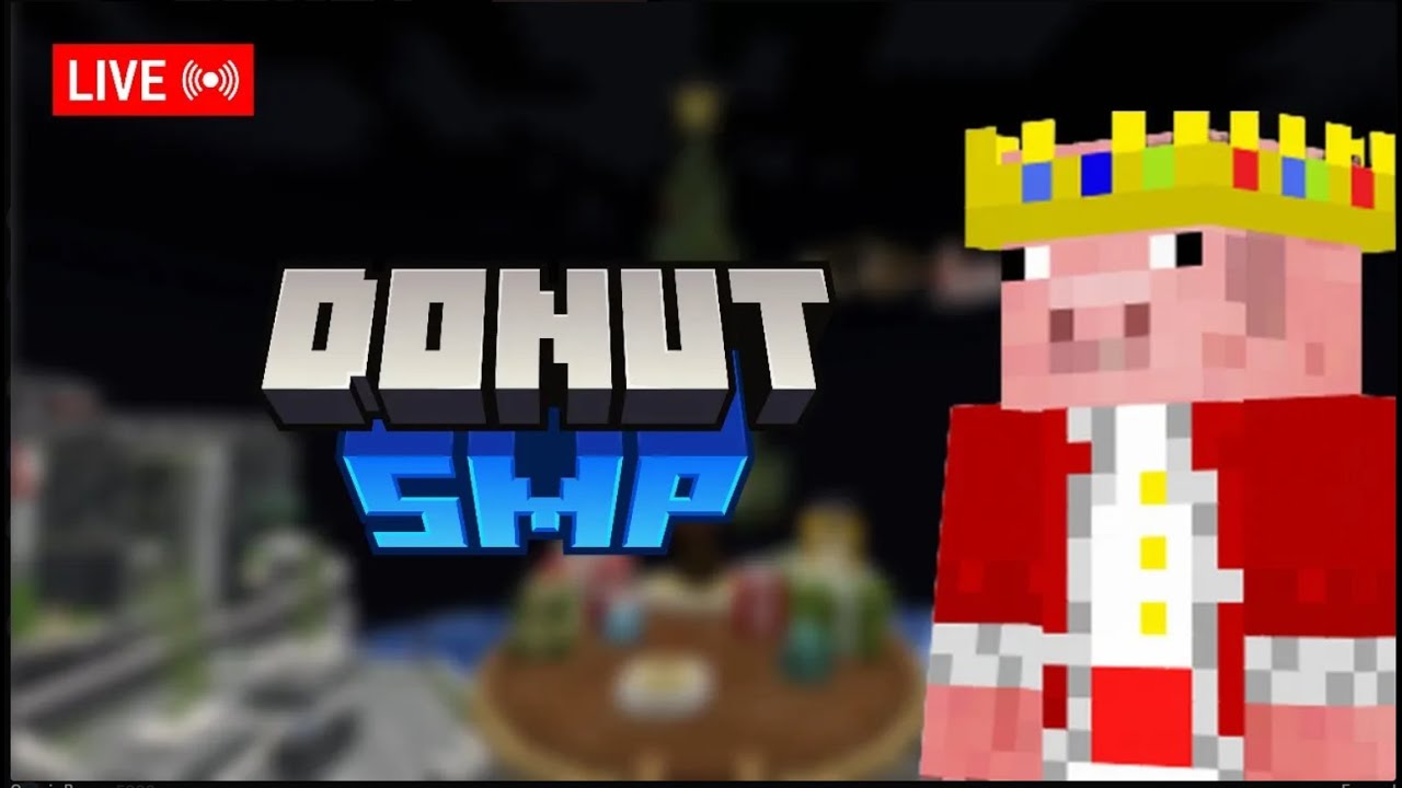 Donut smp Working on jestic's full neth stash, rating bases - YouTube