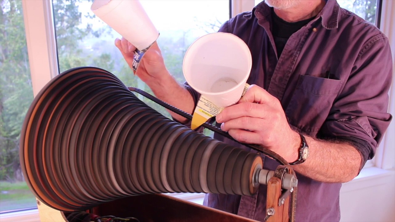 Savart's Wheel, a musical instrument by Bart Hopkin - YouTube