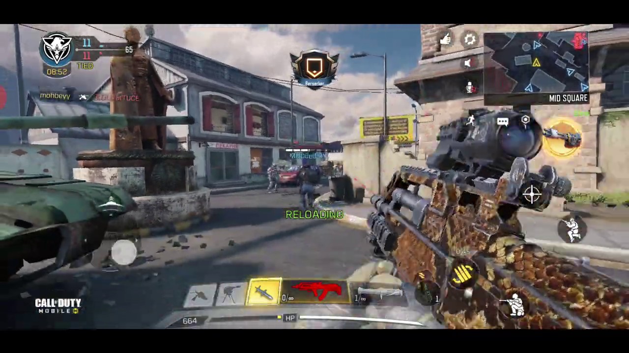 Call of duty mobile rapid fire - multiplayer - YouTube