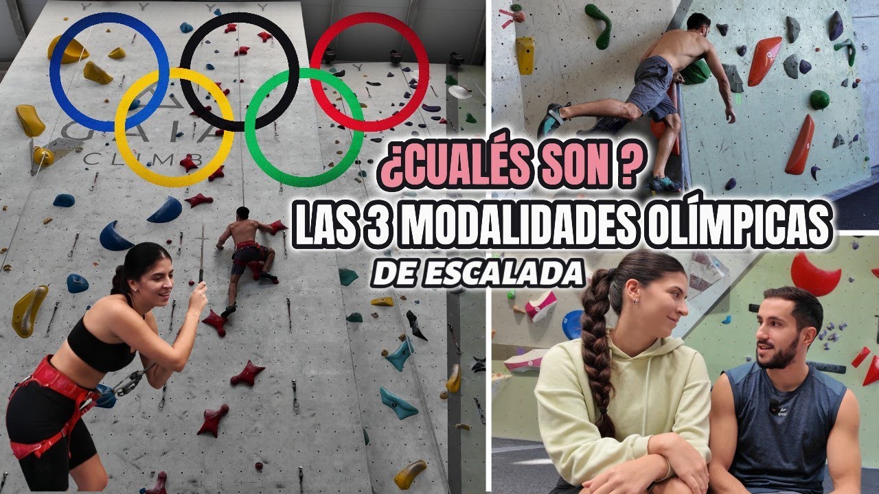 Probamos las 3 Modalidades OLÍMPICAS de ESCALADA! Deportiva , Velocidad ...