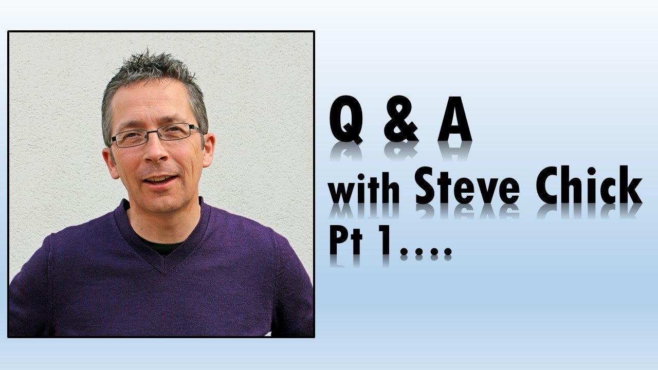 Q & A with Steve Chick Pt 1 - YouTube