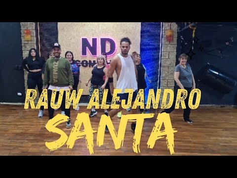 rauw alejandro SANTA zumba coreografia #zumba #coreografia #santa ...
