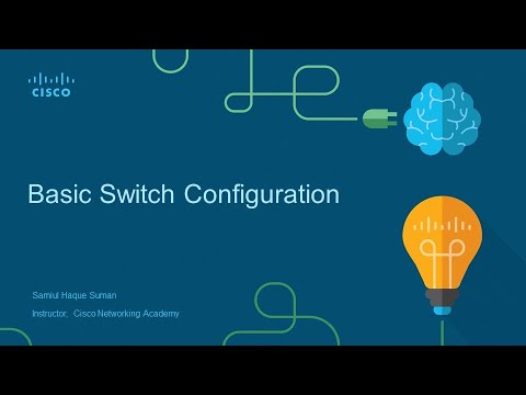 Basic Switch Configuration - YouTube