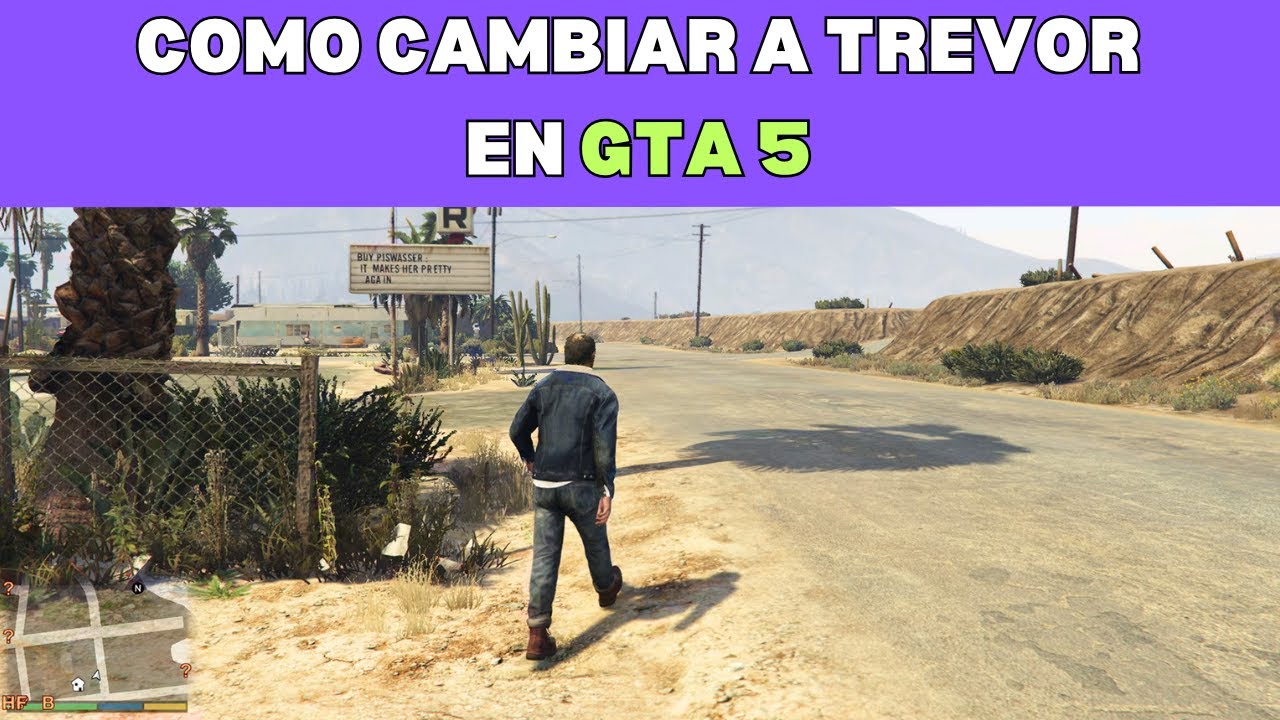 COMO CAMBIAR A TREVOR EN GTA 5 🟢 - YouTube
