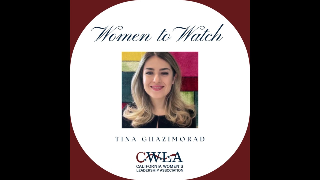 Women to Watch: Tina Ghazimorad - YouTube