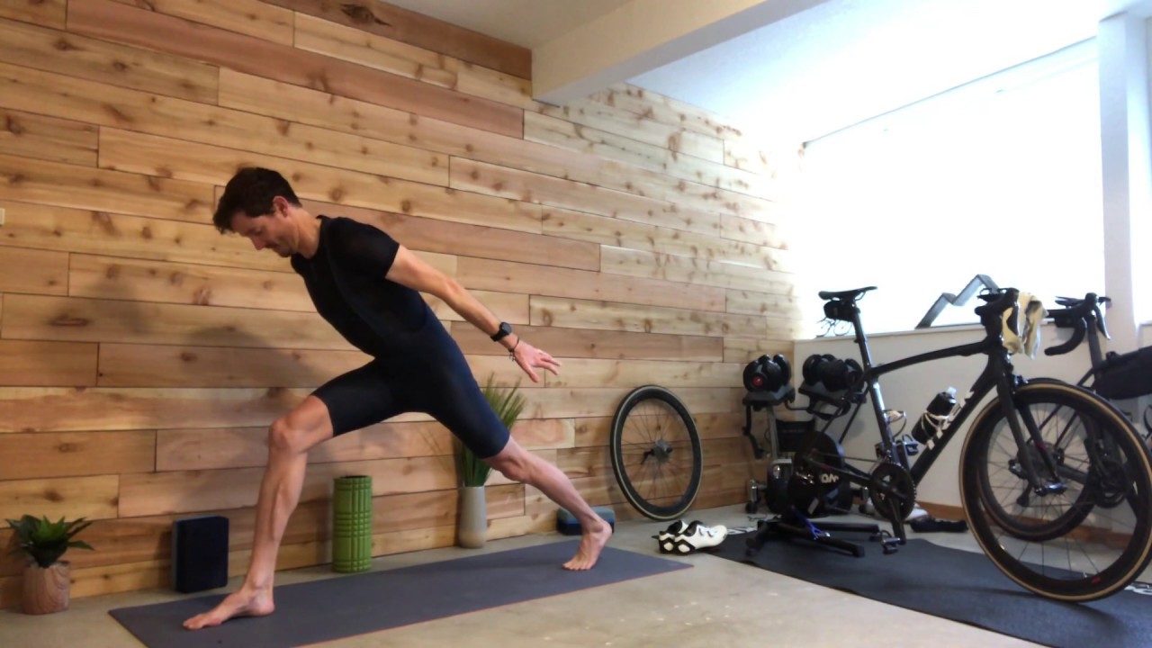 Yoga for Cyclists - Post Ride Cool Down - YouTube