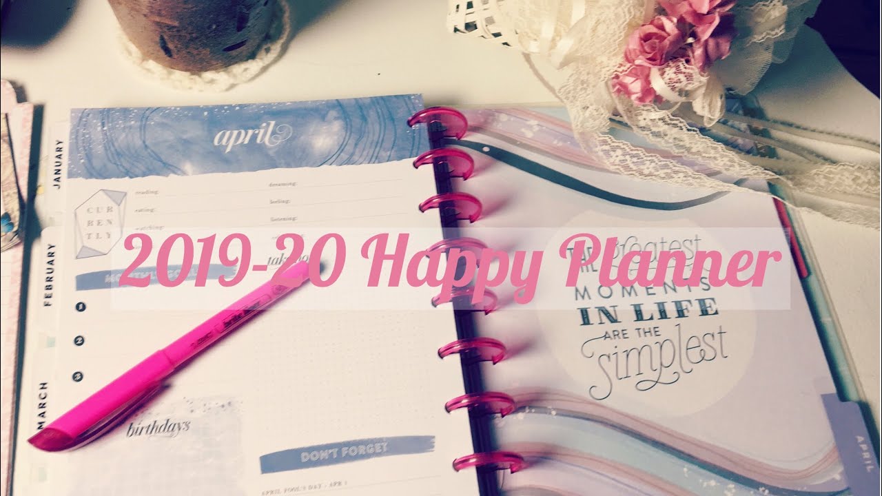 NEW 2019-2020 Happy Planner + My Current Planners - YouTube
